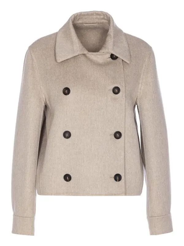 Brunello Cucinelli Coat - Grey