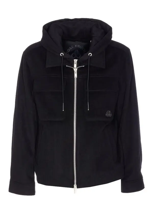 Moose Knuckles Shirt Jacket - Black