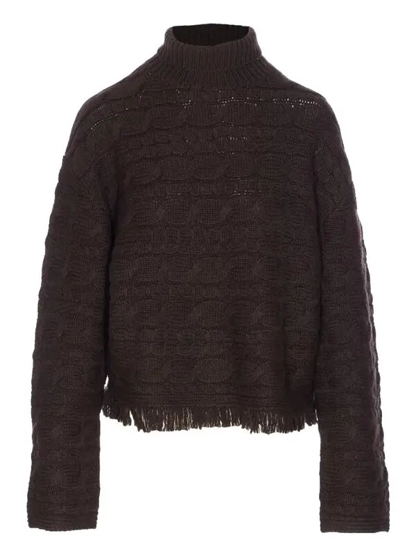 Guest In Residence Knitted Sweater - Brown