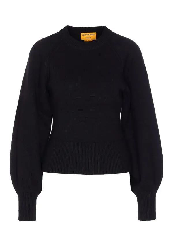 Guest In Residence Sculpted Sweater - Black