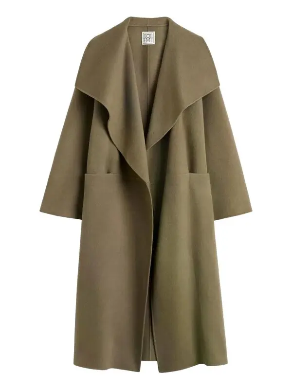 TOTEME Wide-lapel Pocket Coat - Brown