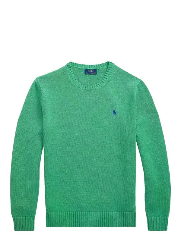 Polo Ralph Lauren Polo Pony Cotton Sweater - Green