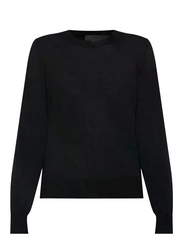 Comme Des Garçons Wool Jumper - Black