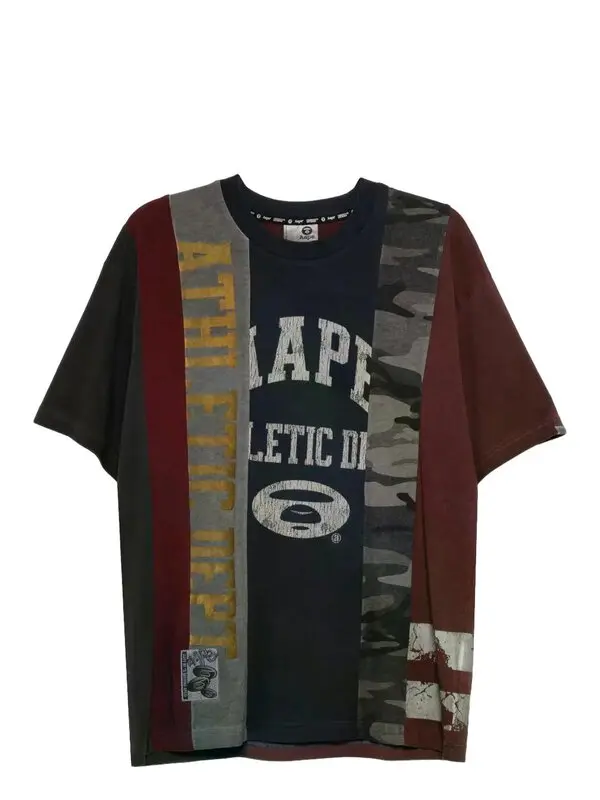 AAPE BY *A BATHING APE® Logo-print T-shirt - Red