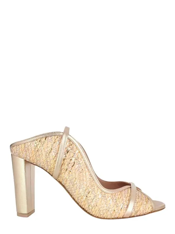 MALONE SOULIERS 85mm Norah Sandals - Gold
