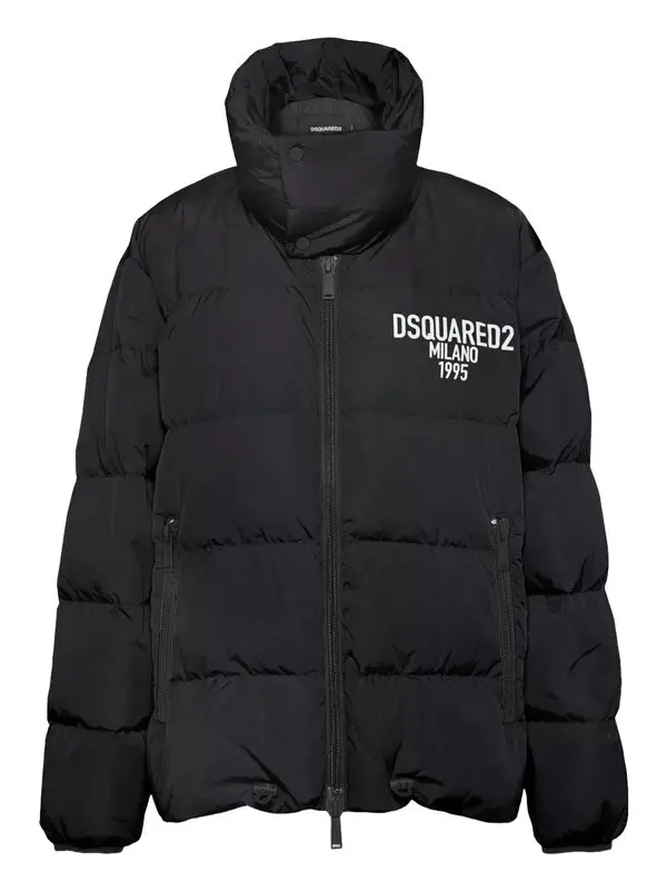 Dsquared2 Dean's Puffer Jacket - Black