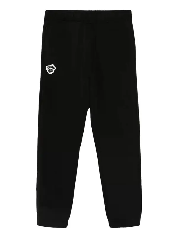 AAPE BY *A BATHING APE Logo-patched Trousers - Black