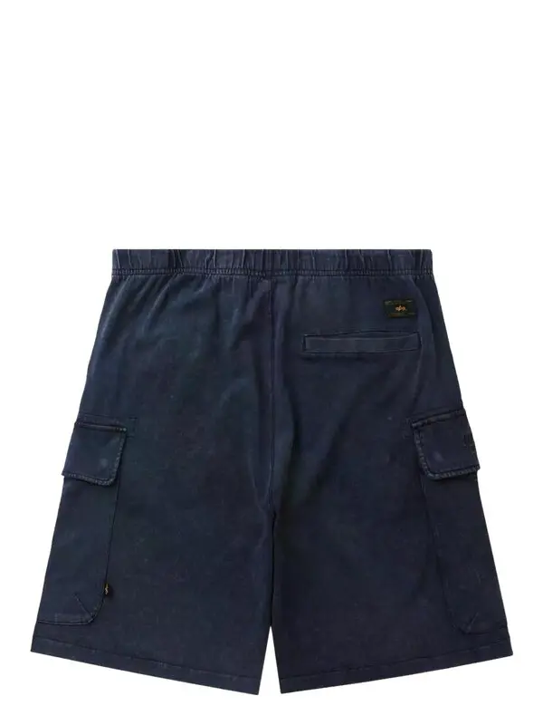Alpha Industries Cotton Cargo Shorts - Blue