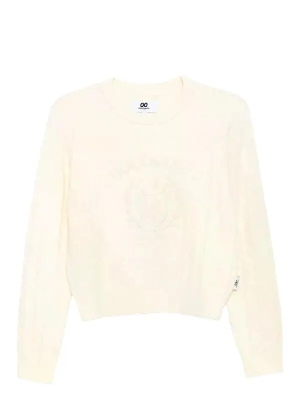 CHOCOOLATE Logo-embroidered Jumper - Neutrals