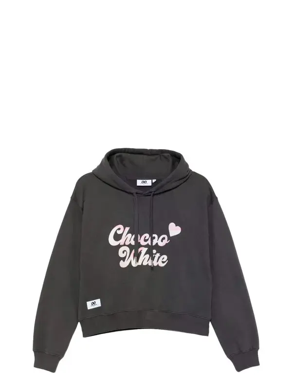 CHOCOOLATE Logo-embroidered Hoodie - Grey