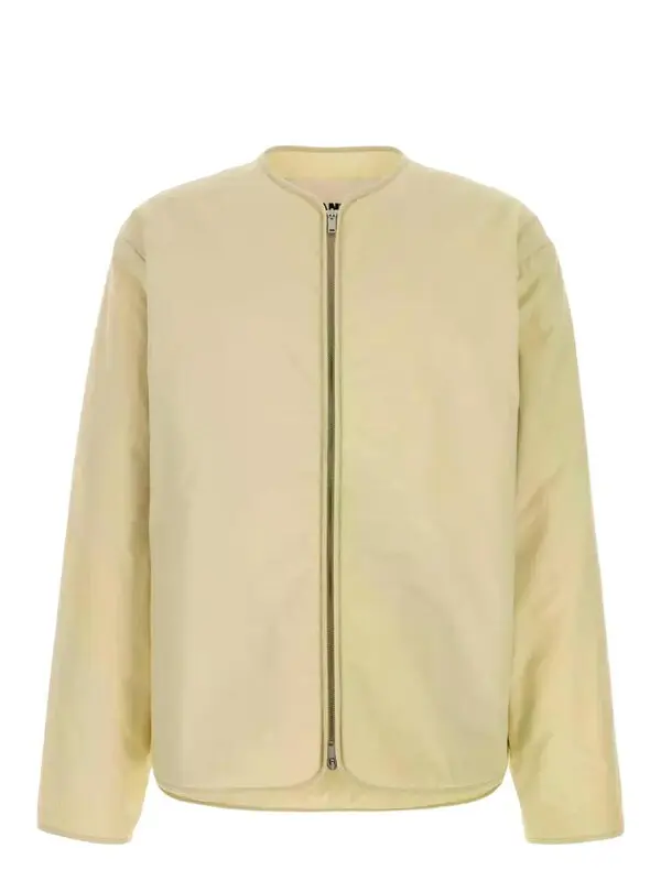 JIL SANDER Padded Cotton Jacket - Neutrals
