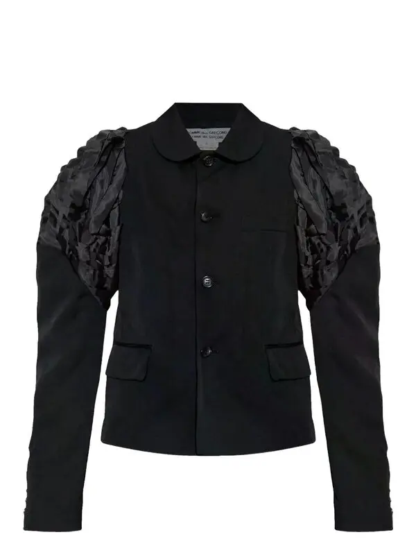 Comme Des Garçons Panelled Jacket - Black