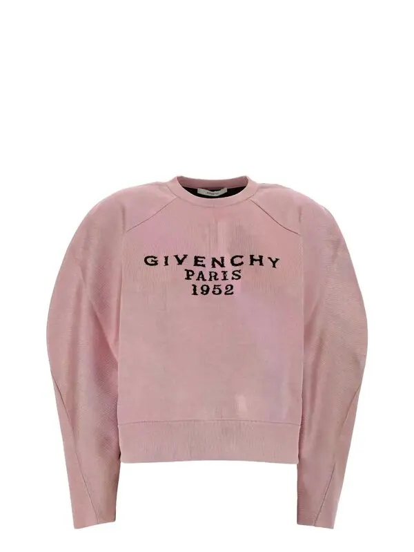 Givenchy Puff-sleeve Sweatshirt - Pink