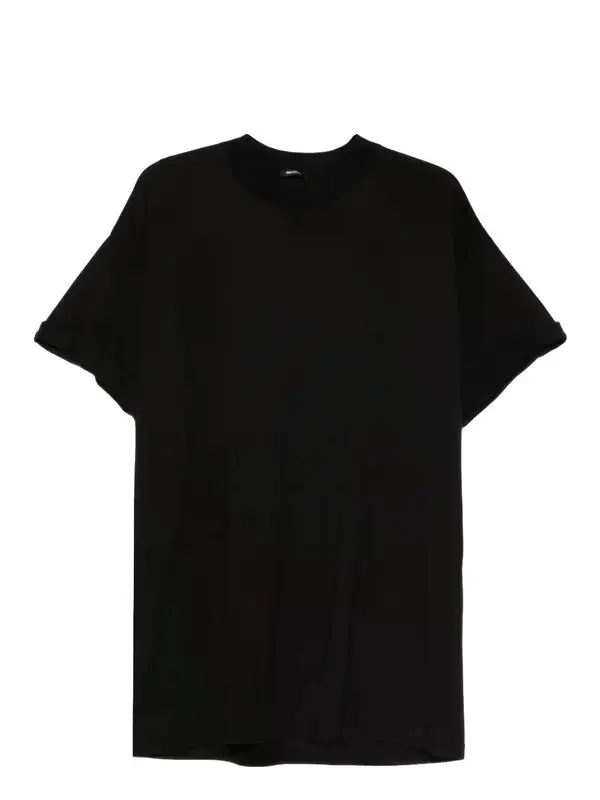 Imperial Rolled-sleeve Cotton T-shirt - Black