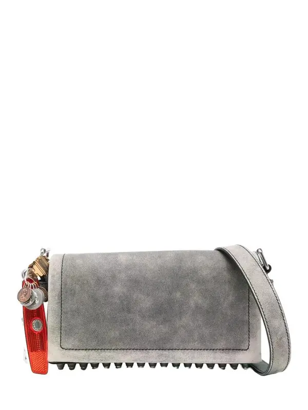 Alexander Wang Studded Flap Shoulder Bag - Grey