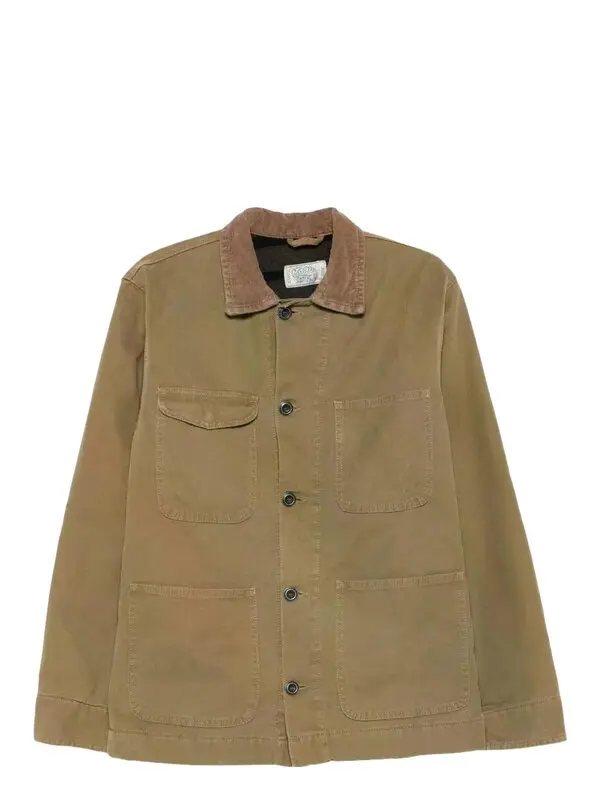 CHESAPEAKE'S Corduroy-collar Jacket - Brown