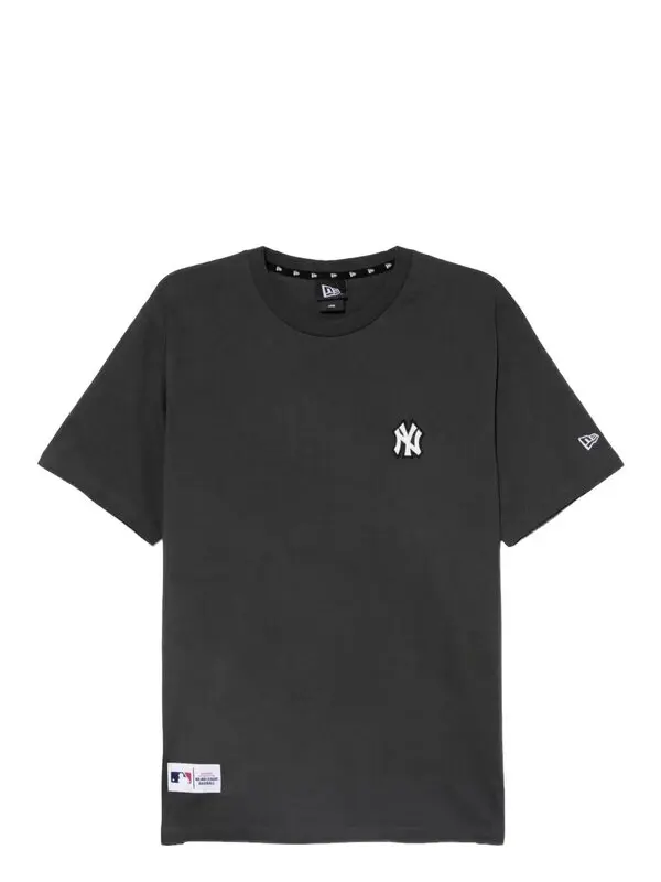 New Era Logo-patched T-shirt - Grey