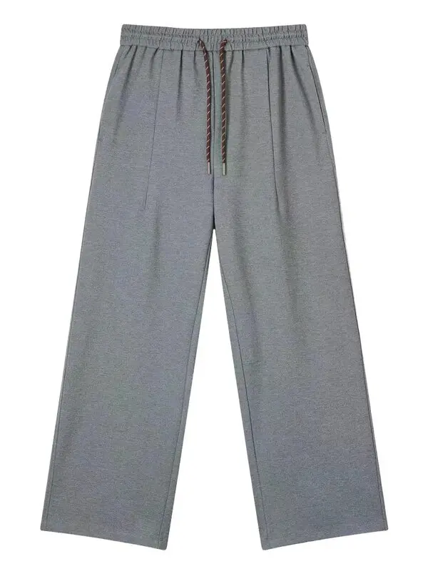 B+AB Wide-leg Trousers - Grey