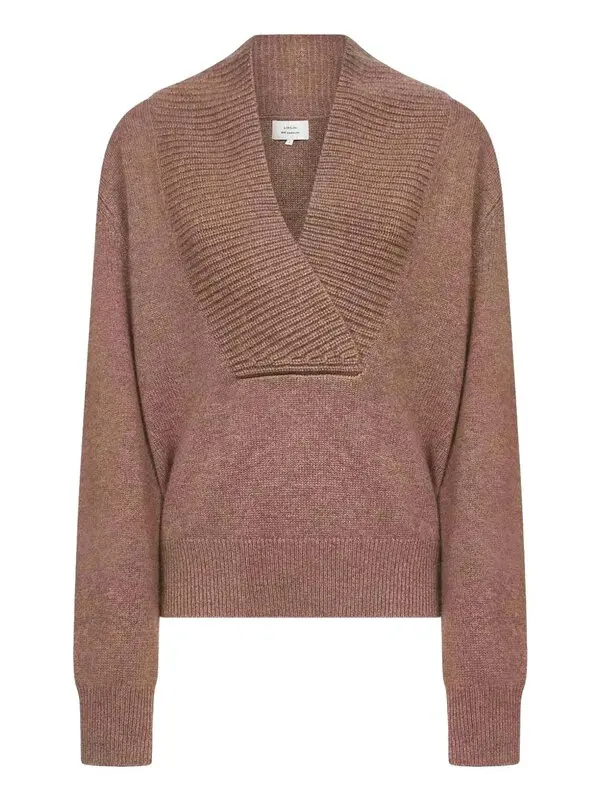 Loulou De Saison Makela V-neck Sweater - Neutrals