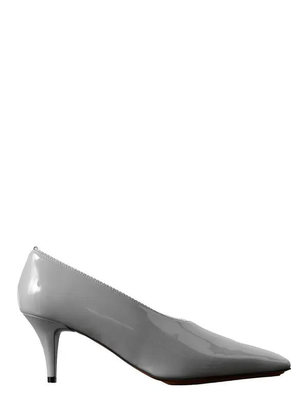 Stella McCartney Glossed Pumps - Gray