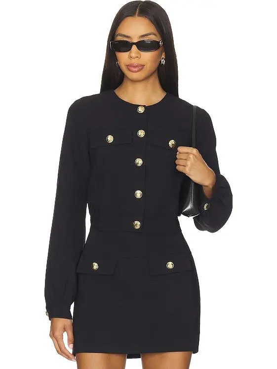 Amanda Uprichard Nina Jacket - Black