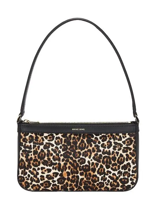 ANINE BING Mini Elly Bag - Leopard