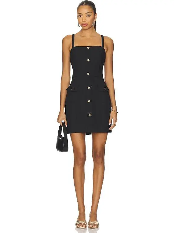 KARINA GRIMALDI Rachel Mini Dress - Black