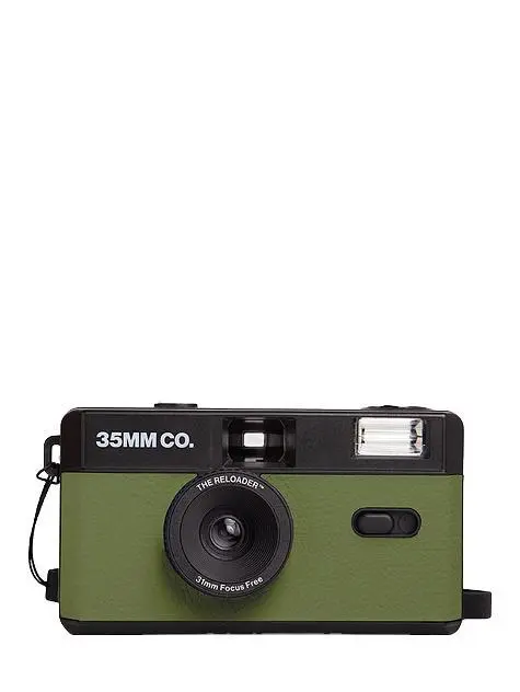 35MM CO. The Reloader Reusable Film Camera - Olive Martini