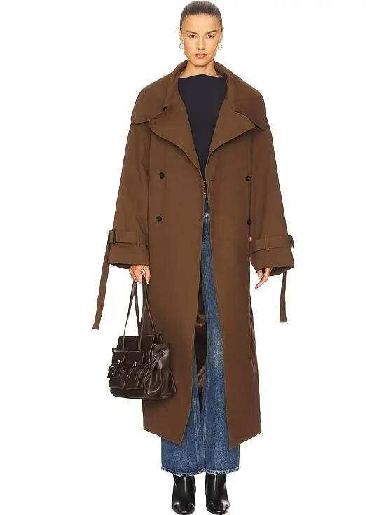 LAMARQUE X Josephine Coat - Brown