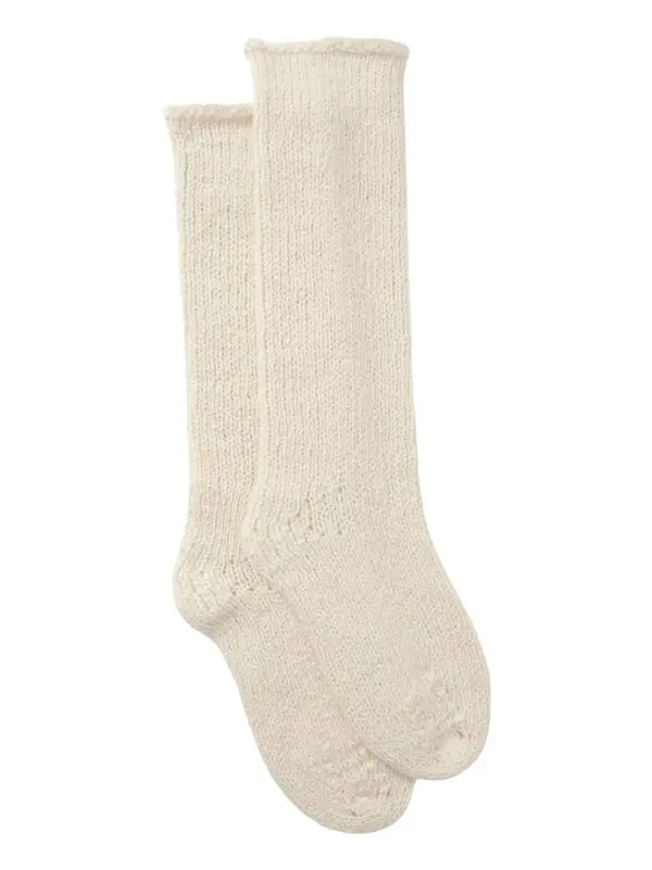 Gabriela Hearst Nikola Cashmere Socks - Ivory