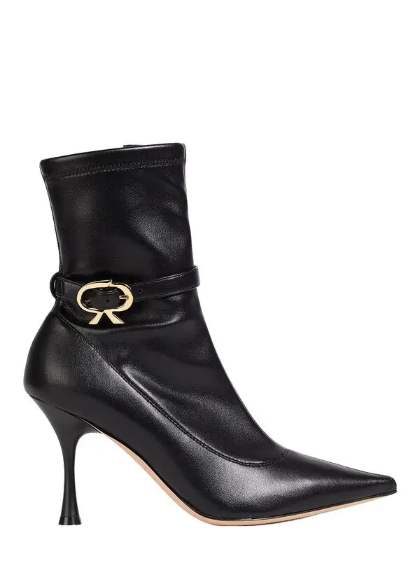 GIANVITO ROSSI Ascent Embellished Ankle Boots - Black