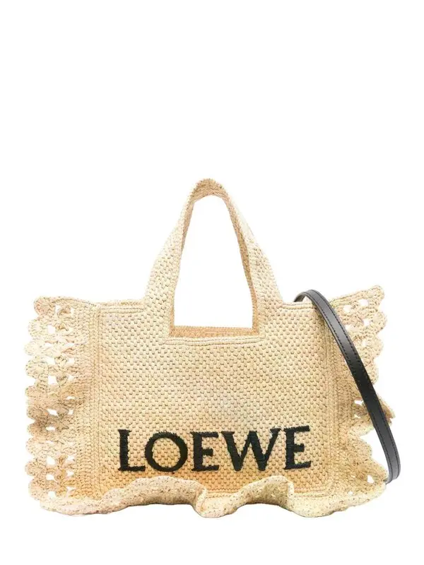 Loewe Small Tote Bag - Neutrals