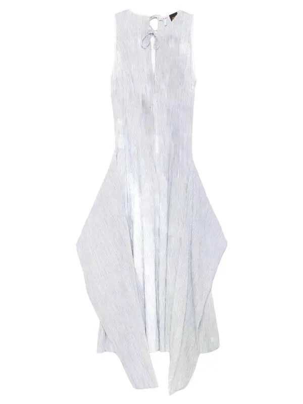 Loewe Striped Midi Dress - Blue