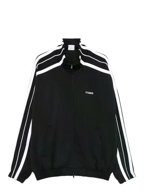 Vetements Striped Jacket - Black