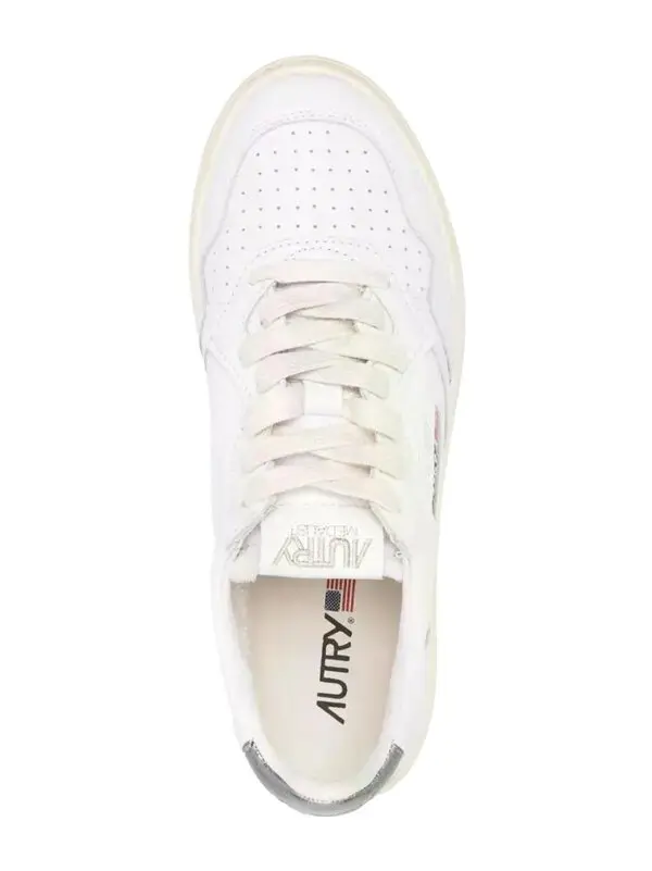 AUTRY Leather Sneakers - White