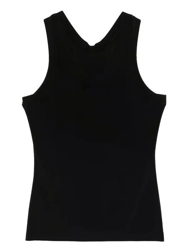 Norma Kamali Sleeveless Top - Black