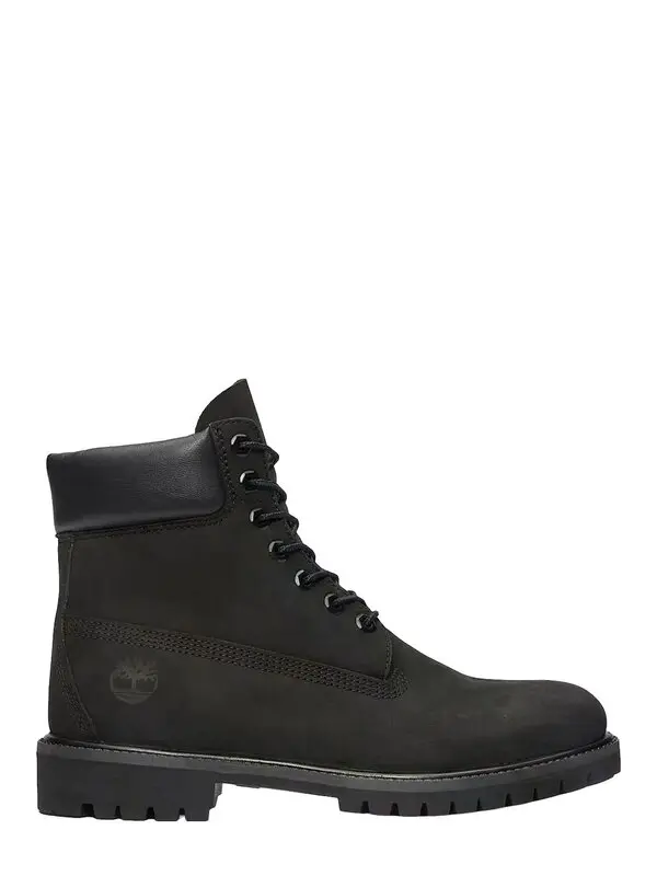 Timberland Premium 6-inch Leather Lace-up Boots - Black