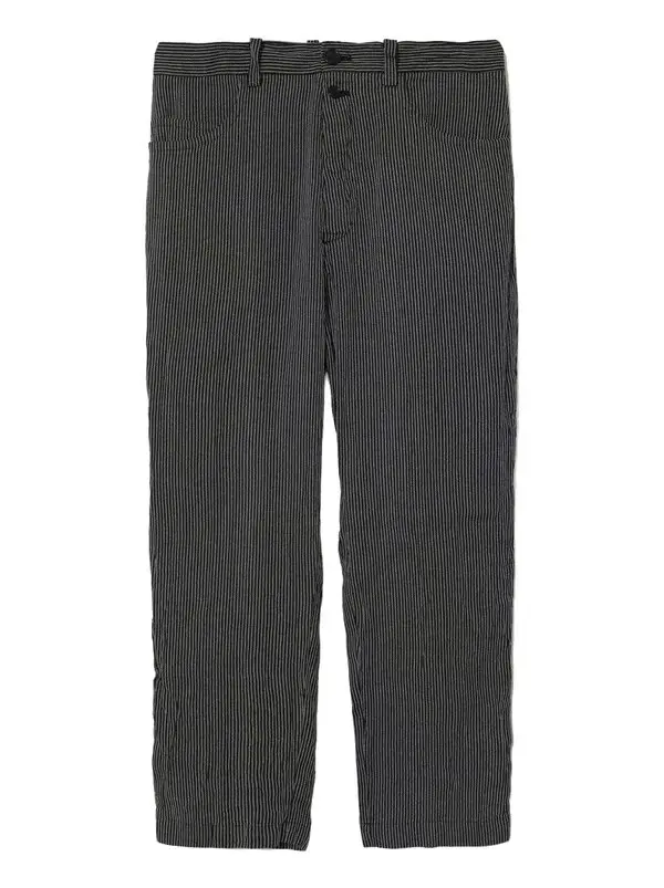 UNDERCOVERISM Pinstripe Drawstring Pants - Black