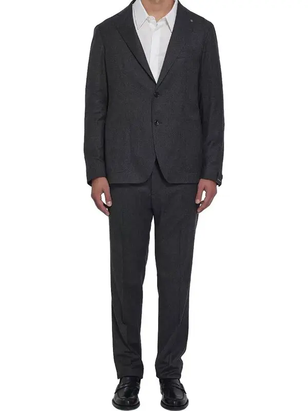 Tagliatore Single-breasted Suit - Grey