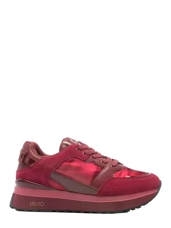 Liu Jo Panelled Platform Sneakers - Red