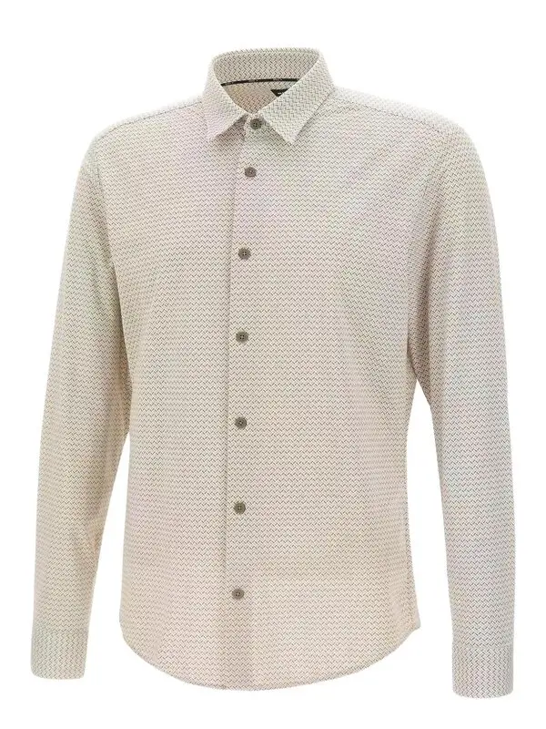 BOSS Long-sleeve Shirt - Neutrals