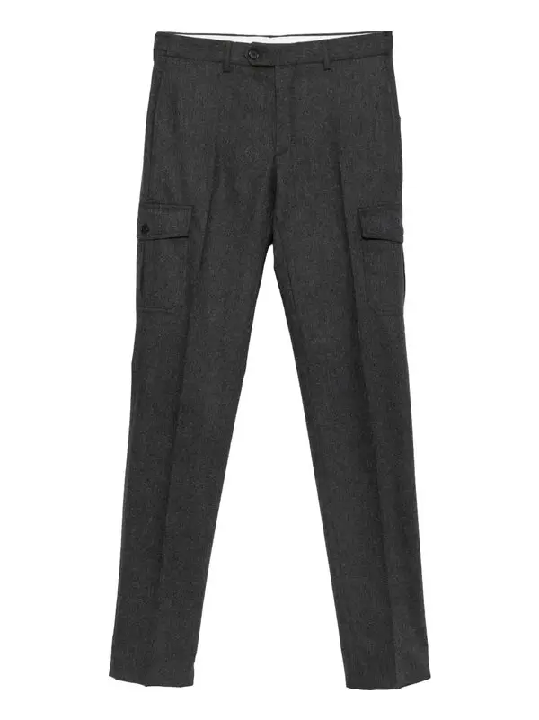 Incotex Cargo-pocket Trousers - Grey