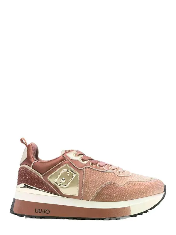Liu Jo Logo-plaque Platform Sneakers - Pink