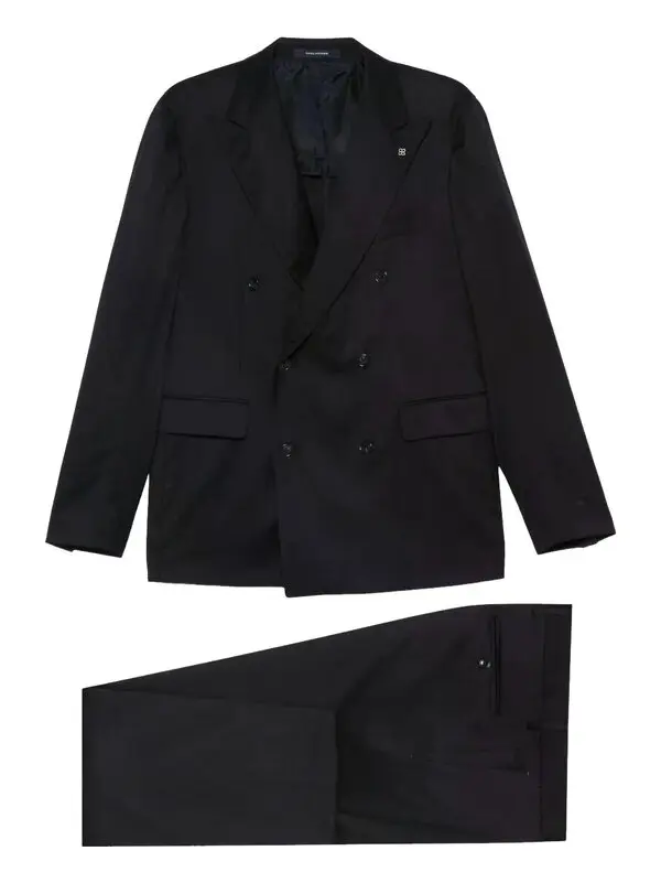 Tagliatore Double-breasted Blazer - Blue