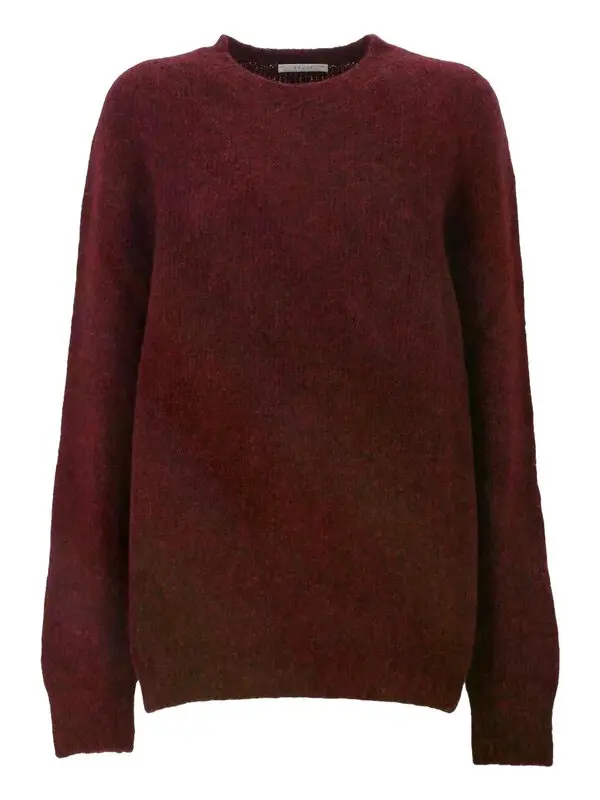 OLIVER LATTUGHI Cashmere Crewneck Sweater - Red