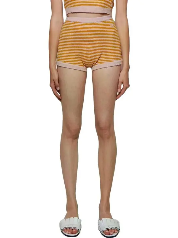 Alexandra Golovanoff Striped Shorts - Pink