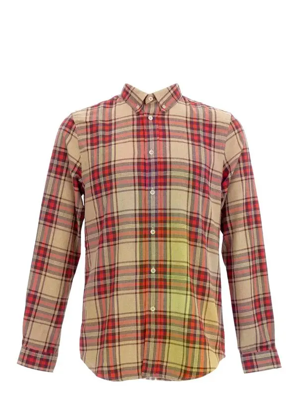 Paul Smith Checked Shirt - Red