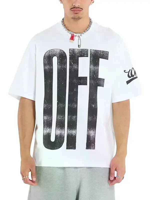 Off-White Big Off Diag Skate T-shirt - White