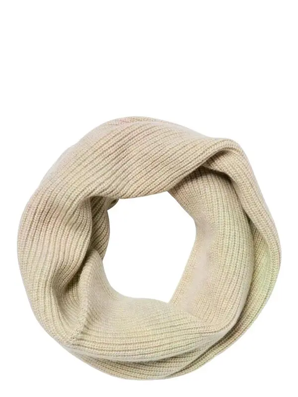 Eric Bompard Ribbed Cashmere Snood - Neutrals