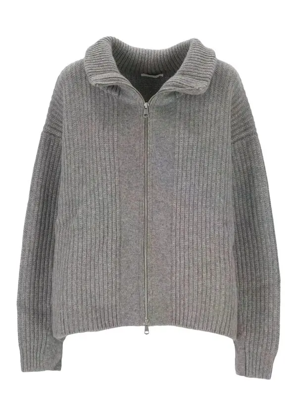 OLIVER LATTUGHI Zip-up Sweater - Grey